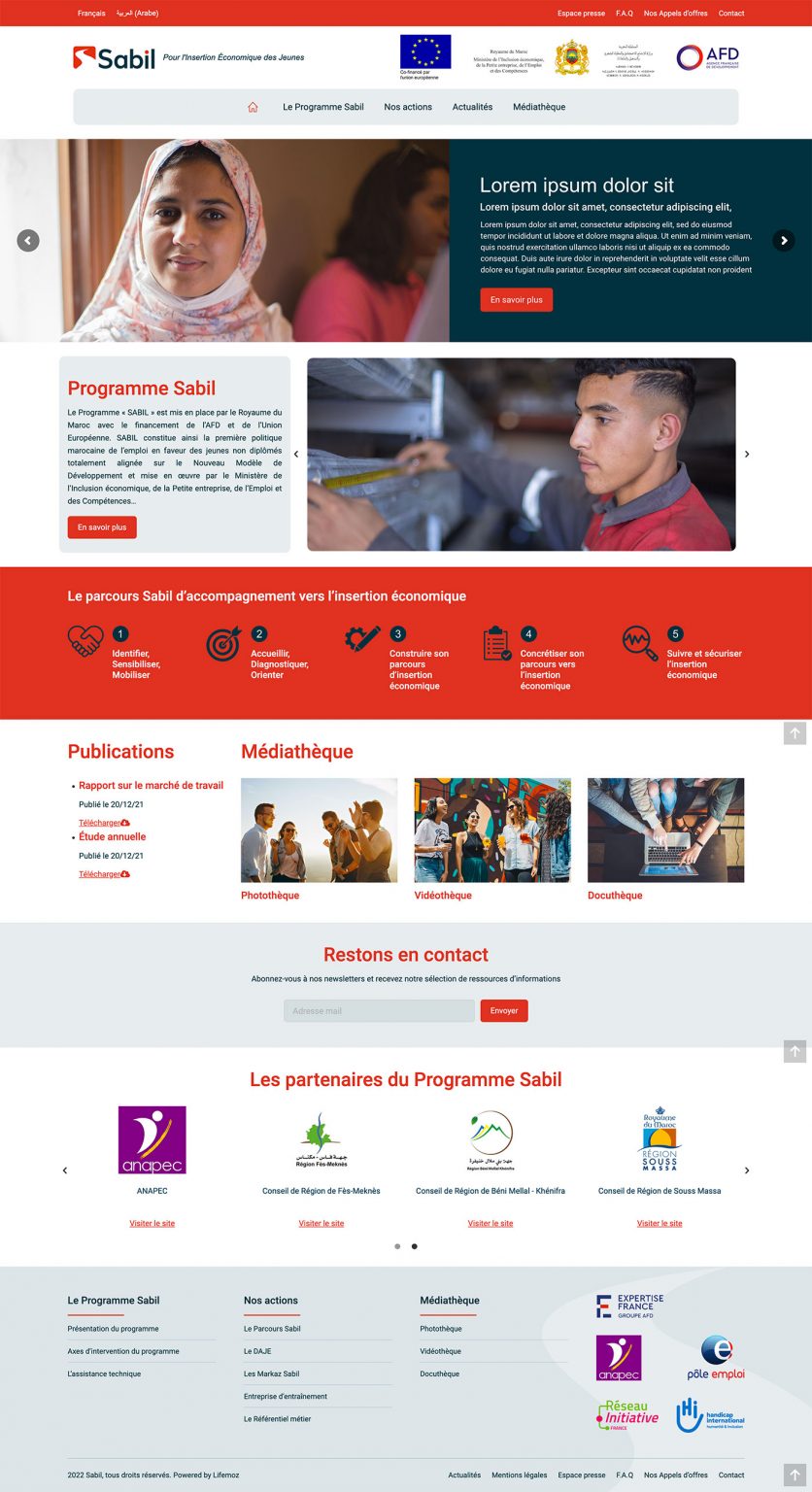 Programme Sabil - Lifemoz